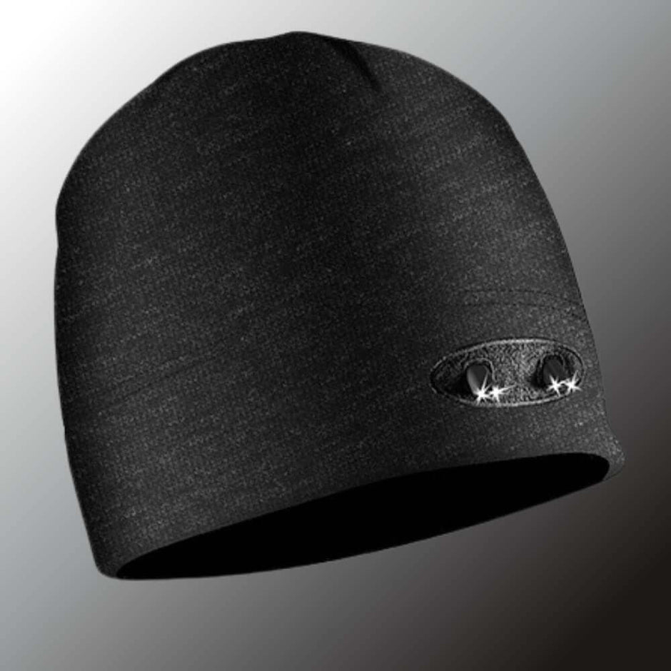 POWERCAP LED Beanie Cap 35/50 Ultra-Bright Hands Free LED Lighted Batt ...